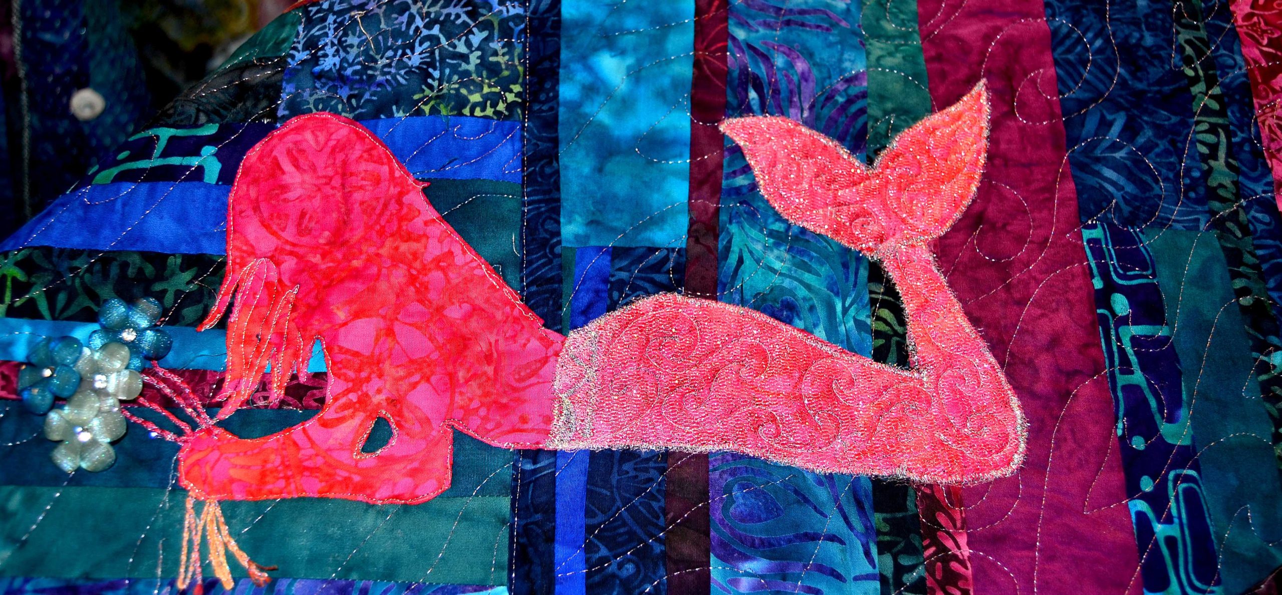 Mermaid Appliques (6) - Princess YellowBelly Designs